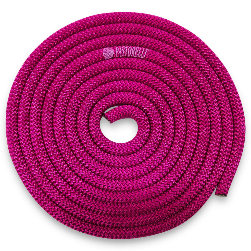 Rope Pastorelli Metall 00130 Violet With Interwoven Silver Threads FIG